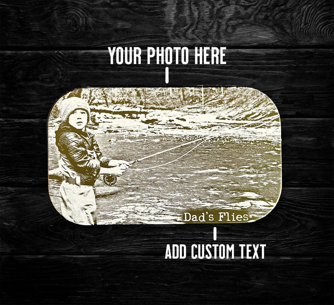 Custom Photo Aluminum Fly Box - Fly Fishing Box – Foundry Fishing