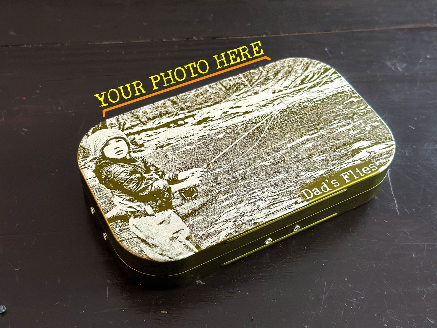 Custom Photo Aluminum Fly Box - Fly Fishing Box – Foundry Fishing