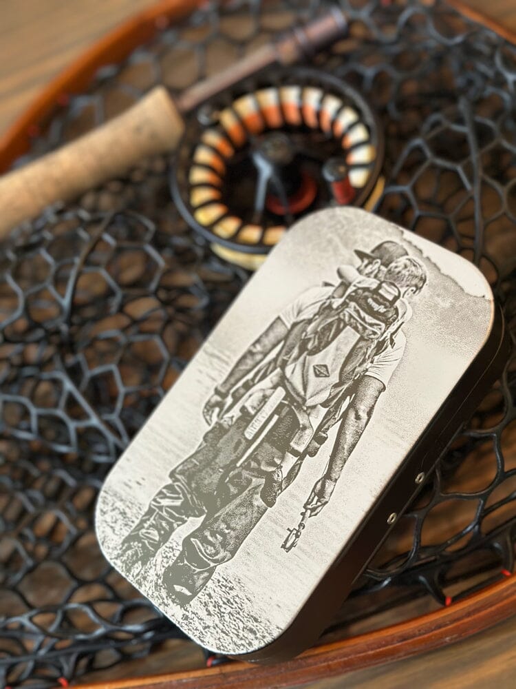 Custom Photo Aluminum Fly Box - Fly Fishing Box – Foundry Fishing