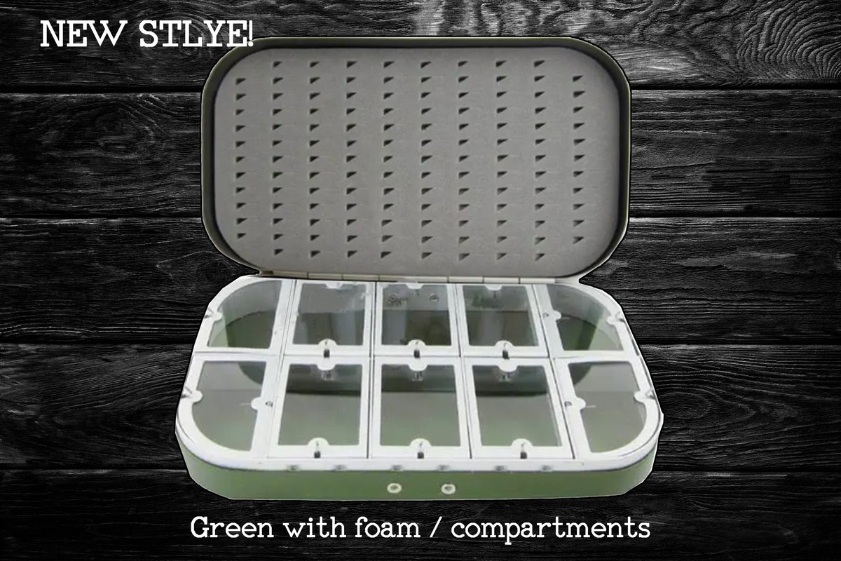 Custom Photo Aluminum Fly Box - Fly Fishing Box – Foundry Fishing